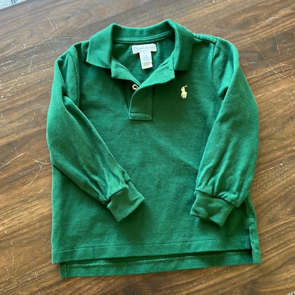 Ralph Lauren | Shirts & Tops | Ralph Lauren Green Polo 24m | Poshmark